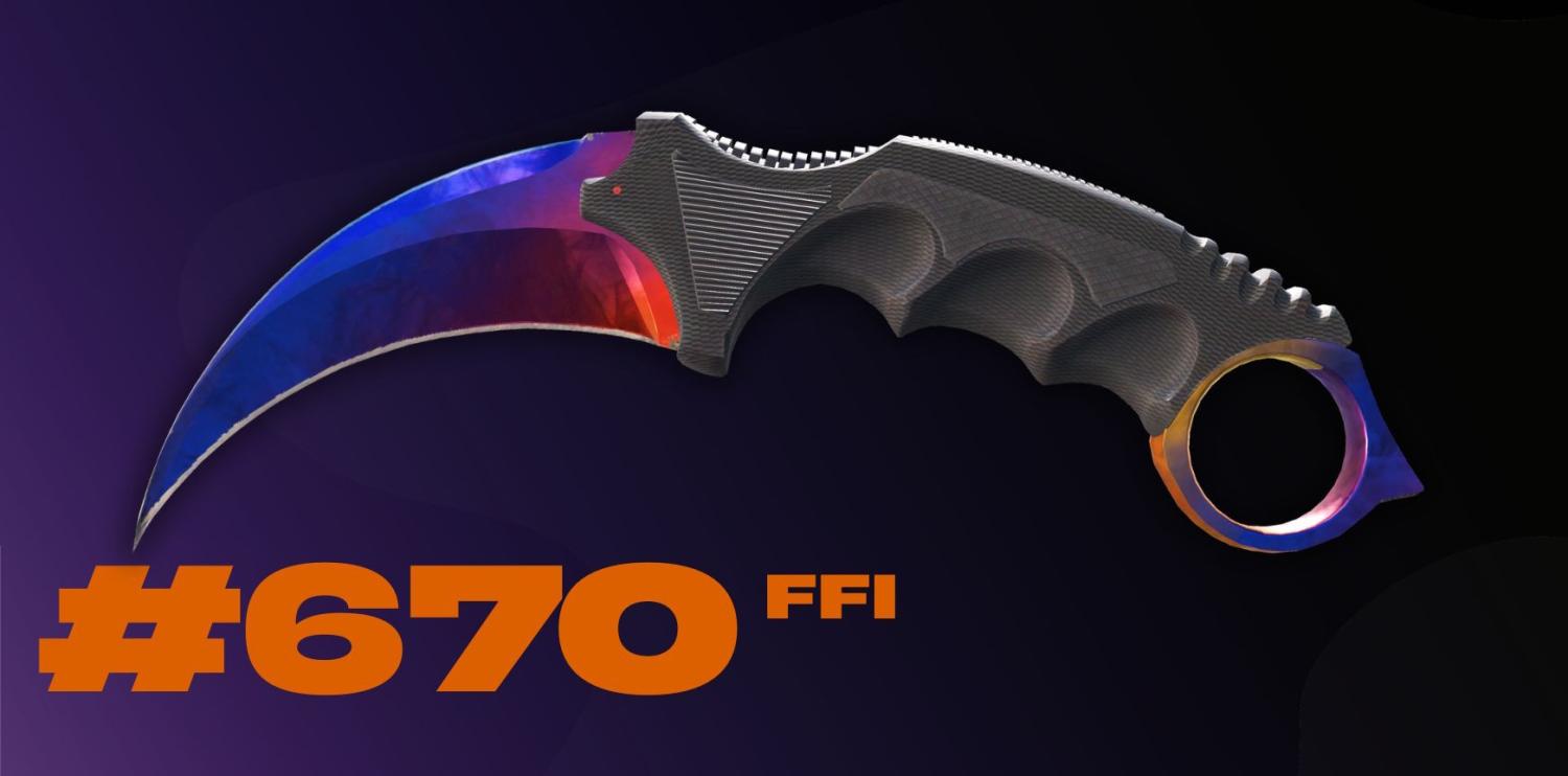 The Karambit Marble Fade Patterns Tier List