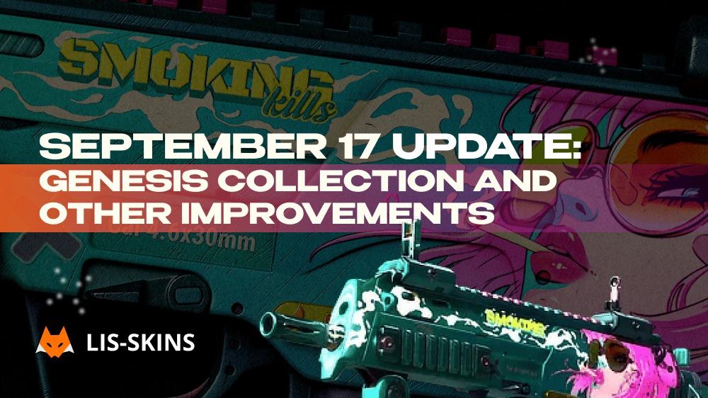 September 17 Update: Genesis Collection and Other Improvements – Blog ...