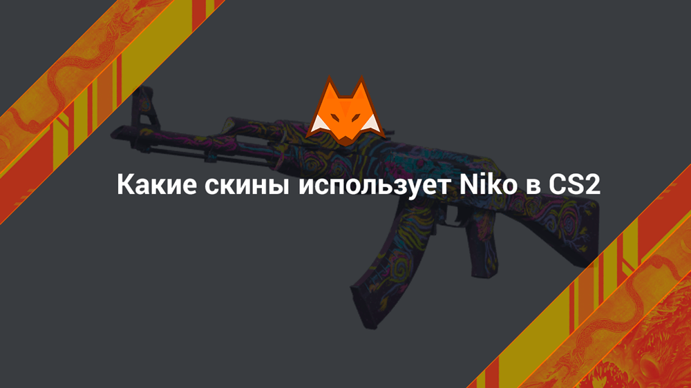 Какие скины использует Niko в CS2 – Блог Lis-skins