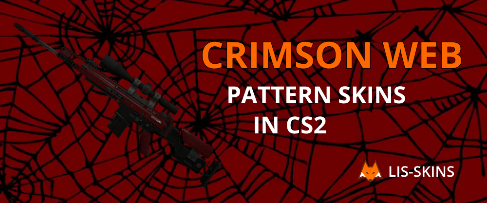 Crimson Web Pattern Skins in CS2 – Blog Lis-skins