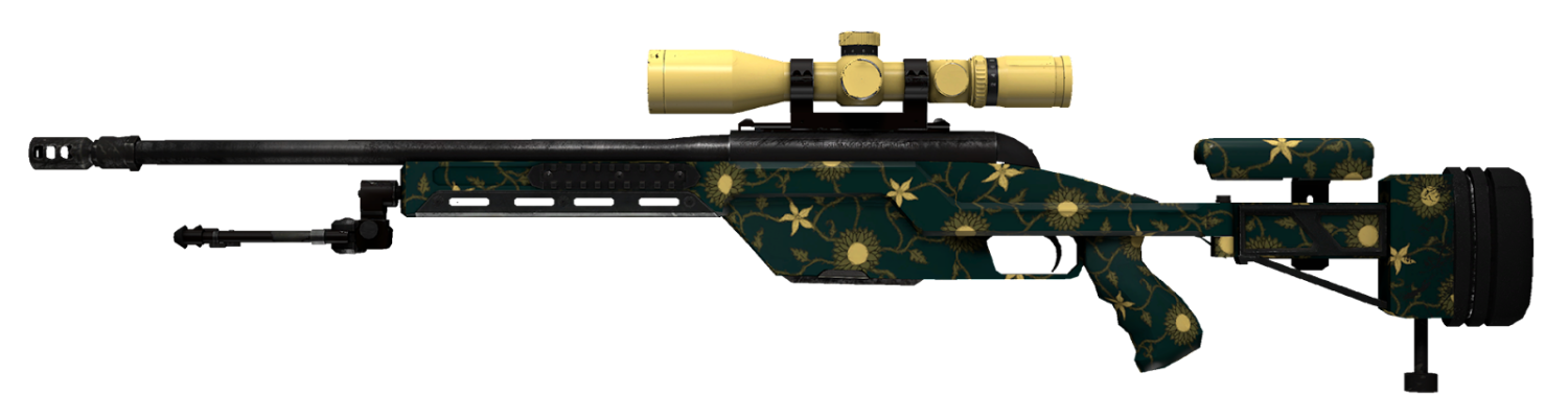 Spring ornaments - flowers on skins in CS2 – Blog Lis-skins
