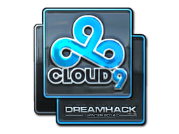 Купить Наклейка | Cloud9 (металлическая) | DreamHack 2014 – цена скина ...