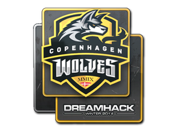 Купить Наклейка | Copenhagen Wolves | DreamHack 2014 – цена скина 66.21 ...