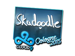 Купить Наклейка | Skadoodle (металлическая) | Кёльн 2015 – цена скина ...