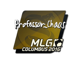 Купить Наклейка | Professor_Chaos | MLG Columbus 2016 – цена скина 4.90 ...
