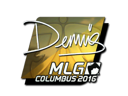 Buy Sticker | dennis (Foil) | MLG Columbus 2016 – skin price $21.88 for ...