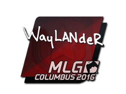 Buy Sticker | wayLander | MLG Columbus 2016 – skin price $4.50 for CS 2