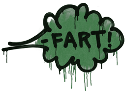 Buy Sealed Graffiti | Fart (Jungle Green) – skin price $3.33 for CS 2
