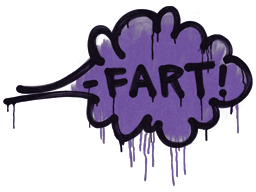 Buy Sealed Graffiti | Fart (Monster Purple) – skin price $1.00 for CS 2