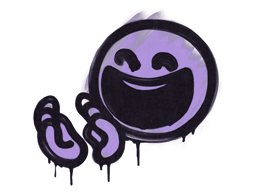 Buy Sealed Graffiti | Applause (Violent Violet) – skin price $0.28 for CS 2