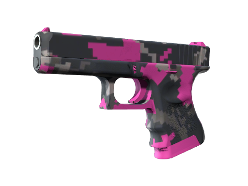 Buy Glock-18 | Pink DDPAT (Factory New) – skin price $86.14 for CS 2