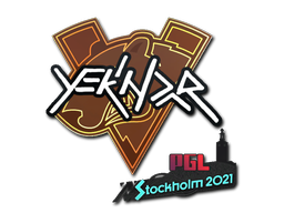 Купить Sticker | YEKINDAR | Stockholm 2021 – цена скина 0.03 $ для КС 2 ...