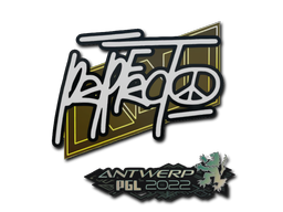 Buy Sticker | Perfecto | Antwerp 2022 – skin price $0.01 for CS 2