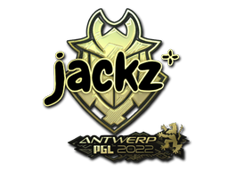 Buy Sticker | JaCkz (Gold) | Antwerp 2022 – skin price $3.93 for CS 2
