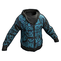 Купить Azul Hoodie – цена скина 2.17 $ Скины Rust (Раст)