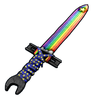 Купить Rainbow Sword – цена скина 2.88 $ Скины Rust (Раст)