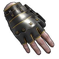 Купить Black Gold Roadsign Gloves – цена скина 3.07 $ Скины Rust (Раст)