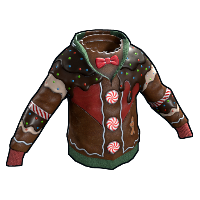 Купить Mr. Gingerbread Hoodie – цена скина 0.89 $ Скины Rust (Раст)