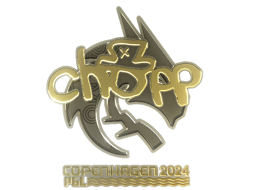 Sticker | chopper (Gold) | Copenhagen 2024 satın al — skin fiyatı 2.13 ...
