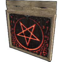 Купить Wooden Double Door from Hell – цена скина 2.90 $ Скины Rust (Раст)