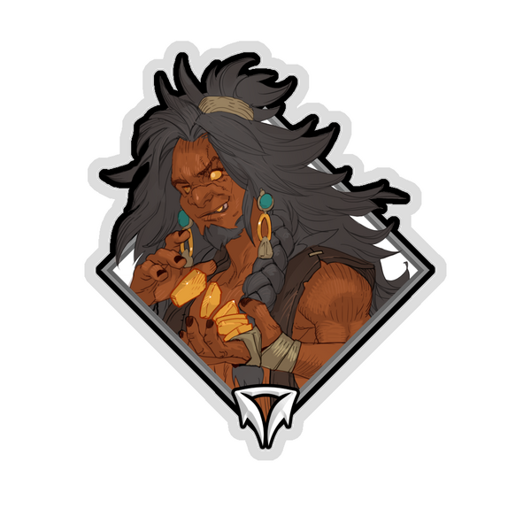Buy Gold Crownfall Sticker - Mox the Scrap Merchant – skin price $0.16 ...