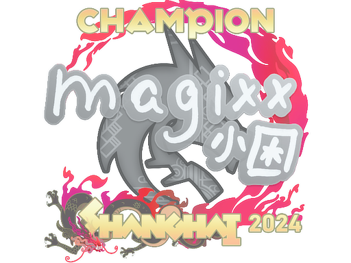Купить Sticker | magixx (Champion) | Shanghai 2024 – цена скина 0.01 $ для КС 2 и КС ГО