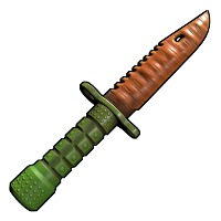 Buy Carrot Combat Knife – skin price $1.51 Buy Rust Skins