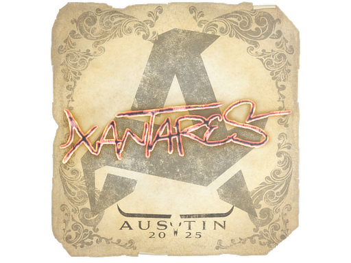 Buy Sticker | XANTARES | Austin 2025 – skin price $0.02 for CS 2