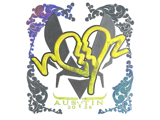 Buy Sticker | ropz (Holo) | Austin 2025 – skin price $14.51 for CS 2