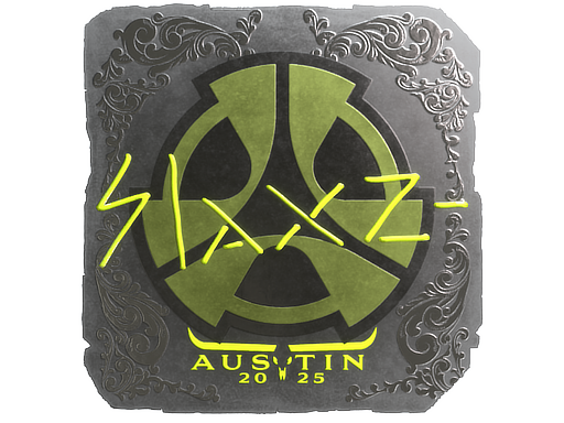 Buy Sticker | slaxz- (Foil) | Austin 2025 – skin price $0.23 for CS 2