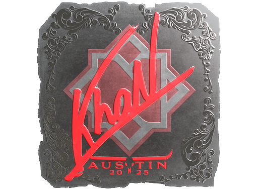 Купить Sticker | khaN (Foil) | Austin 2025 – цена скина 0.04 $ для КС 2 ...