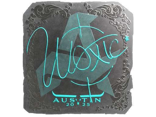 Buy Sticker | woxic (Foil) | Austin 2025 – skin price $0.05 for CS 2