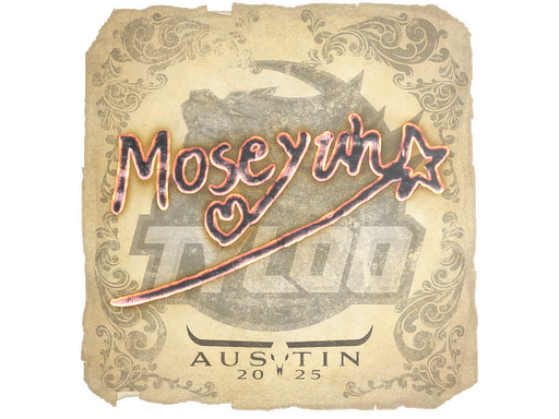 Купить Sticker | Moseyuh | Austin 2025 – цена скина 0.05 $ для КС 2 и КС ГО