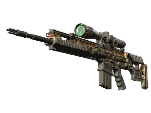 Купить StatTrak™ SCAR-20 | В клетке (Закалённое в боях) – цена скина 0. ...