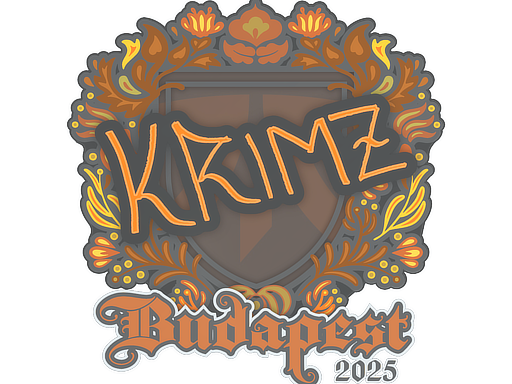 Buy Sticker | KRIMZ | Budapest 2025 – skin price $2.93 for CS 2