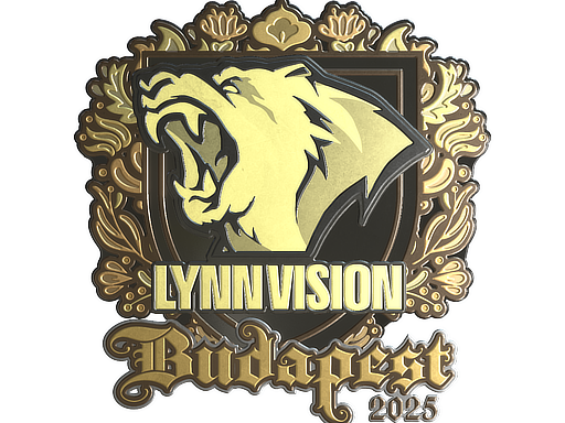 Buy Sticker | Lynn Vision (Gold) | Budapest 2025 – skin price $13.42 ...
