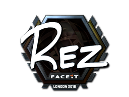 Buy Sticker | REZ (Foil) | London 2018 – skin price $4.74 for CS 2