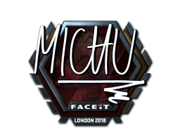 Buy Sticker | MICHU (Foil) | London 2018 – skin price $6.87 for CS 2